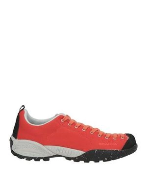 SCARPA Mojito Planet-fabric Ankle Boots Rust Size Textile Fibers - Red