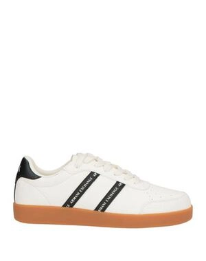 Armani Exchange Sneakers Size Polyester, Polyurethane - White