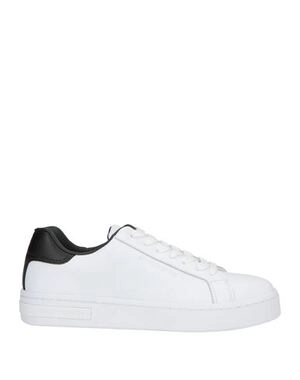 Armani Exchange Sneakers Size Cow Leather - White
