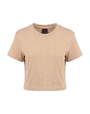 JORDAN T-shirt Size Cotton, Polyester - Sand