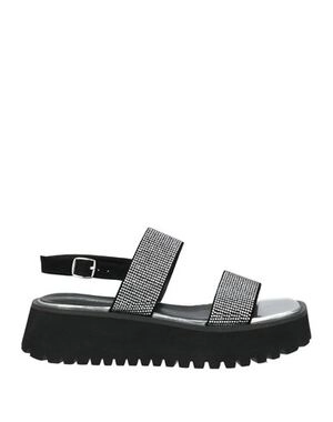 TOSCA BLU Sandals Size Leather - Black
