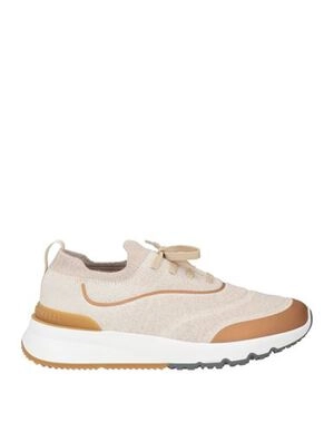 Brunello Cucinelli Sneakers Size Textile Fibers - Beige