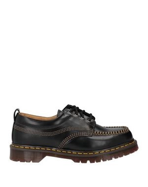 Dr. Martens Lowell Analine Lace-up Shoes Size Leather - Black