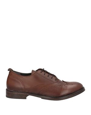Moma Calfskin Lace-up Oxford Shoes - Brown