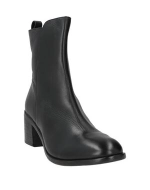 Moma Leather Ankle Boots - Black