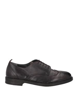 Moma Calfskin Lace-up Brogues - Brown