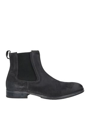 Moma Ankle Boots Charcoal Size Leather - Grey