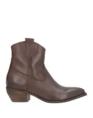 DINO DRAGHI Ankle Boots Size Leather - Brown