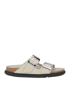 BIRKENSTOCK Sandals Size Leather - Beige
