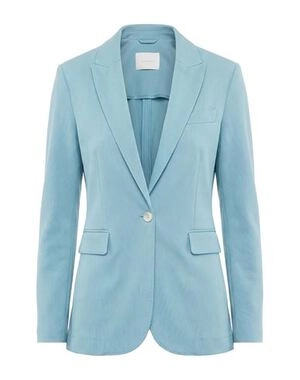 CIRCOLO 1901 Blazer Slate Size Cotton, Elastane - Blue