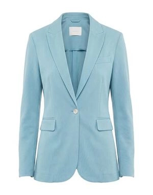 CIRCOLO 1901 Blazer Slate Size Cotton, Elastane - Blue