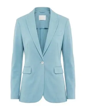 CIRCOLO 1901 Blazer Slate Size Cotton, Elastane - Blue