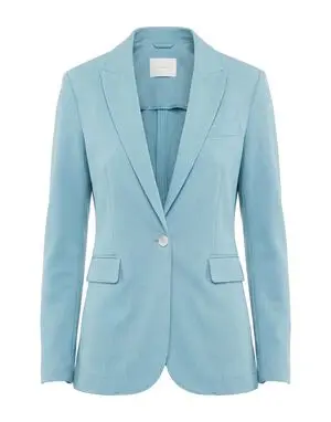 CIRCOLO 1901 Blazer Slate Size Cotton, Elastane - Blue