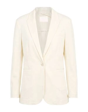 CIRCOLO 1901 Blazer Slate Size Cotton, Elastane - White