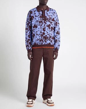MSGM Cotton Jacquard-knit Pullover