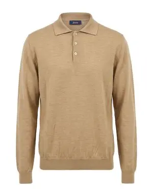 Herno Sweater Size Virgin Wool, Silk - Sand