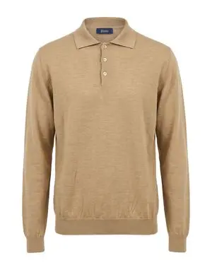 Herno Sweater Size Virgin Wool, Silk - Sand