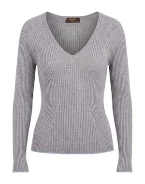 MOORER Sweater Size Virgin Wool - Grey