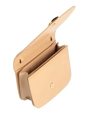 FERRAGAMO Leather Crossbody Bag - Beige
