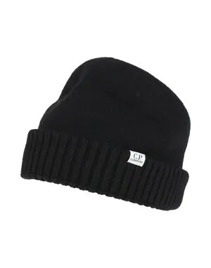 C.P. COMPANY Wool Beanie - Black