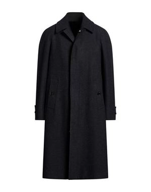 LARDINI Virgin Wool & Cashmere Single-breasted Coat