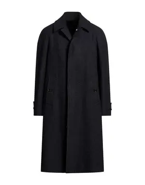 LARDINI Virgin Wool & Cashmere Single-breasted Coat