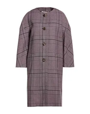 Marni Single-breasted Glen Plaid Wool Coat