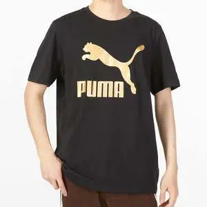 PUMA Classics Metallic Logo T-shirt