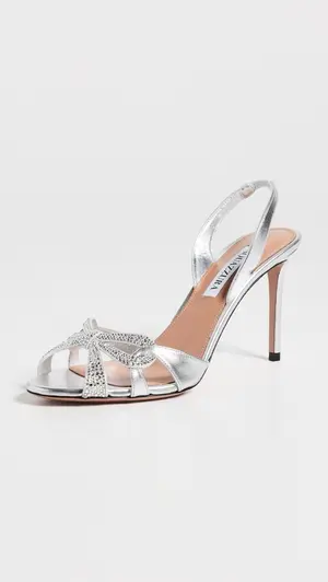 AQUAZZURA Ribbon Kiss Sandals 85mm