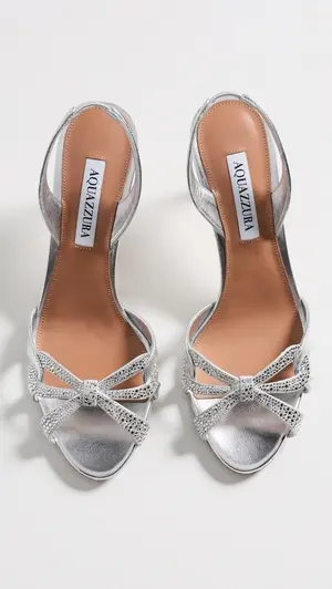 AQUAZZURA Ribbon Kiss Sandals 85mm