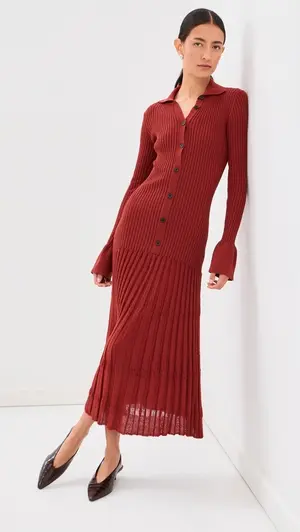 Proenza Schouler Textured Rosario Dress