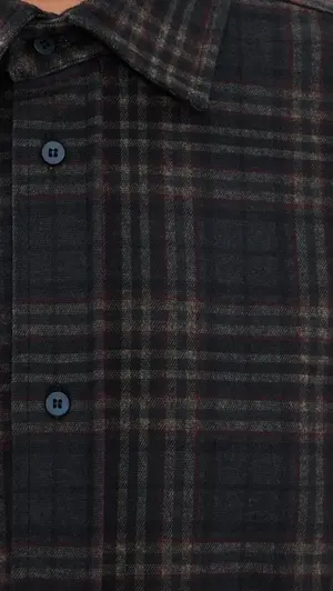 DARKPARK Anne Tartan Tailored Button Down Shirt