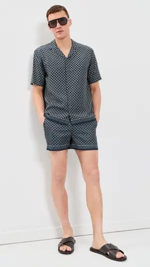 Orlebar Brown Maitan Tessoro Collared Shirt