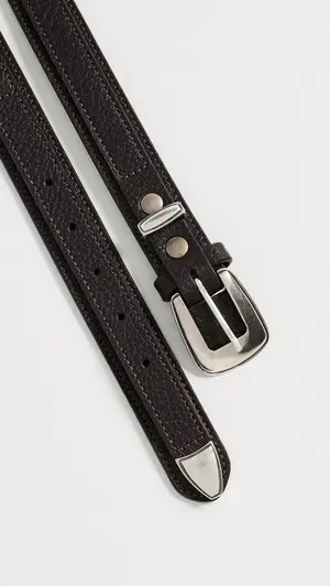 LEMAIRE Minimal Western Leather Belt