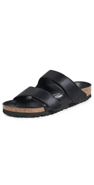 DANIELLE FRANKEL X BIRKENSTOCK 1774 Arizona Satin Sandals - Black