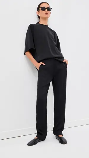 Tibi Eco Acetate Viscose Grace Trousers