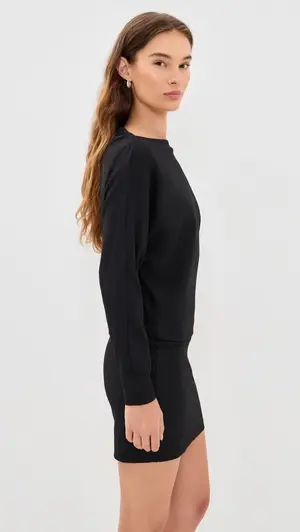 Enza Costa Supima Structured Jersey Dress