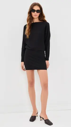 Enza Costa Supima Structured Jersey Dress