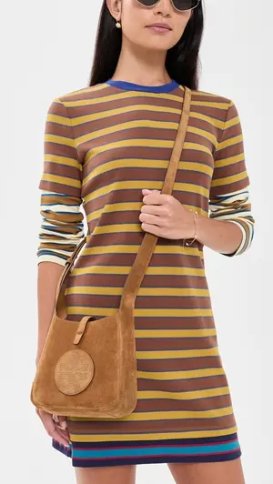 Tory Burch Miller Suede Swing Bag
