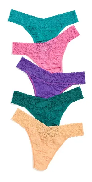 Hanky Panky Original Rise Thong 5 Pack - Aptd