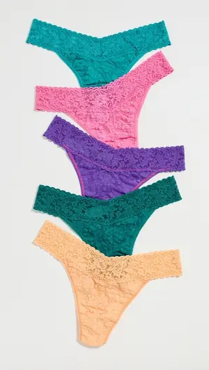 Hanky Panky Original Rise Thong 5 Pack