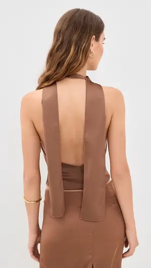 Lioness Front Row Halter Top