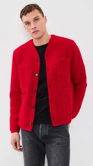 Universal Works Wool Fleece Cardigan