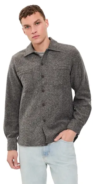 Universal Works Dam Marl Knit Overshirt