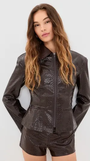 Lioness Soho Faux Leather Jacket