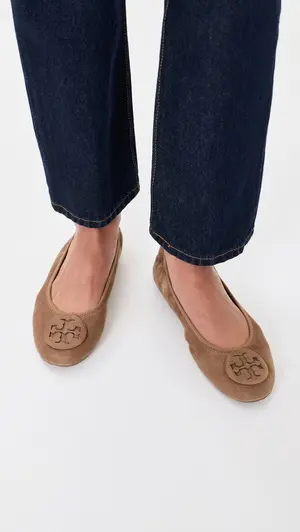 Tory Burch Reva Travel Ballet Flats