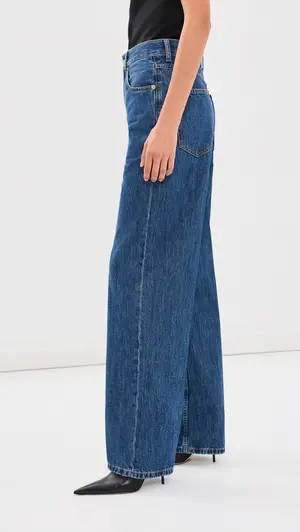 DARKPARK Cora Wide Leg Relaxed Jeans