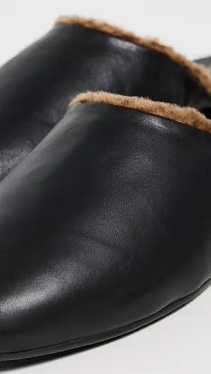 Beek Bird Shearling Mules
