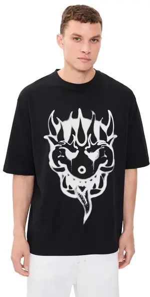Y3 Graphic Tee - Black