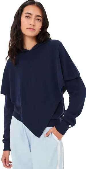 Sandy Liang Barrow Sweater - Navy